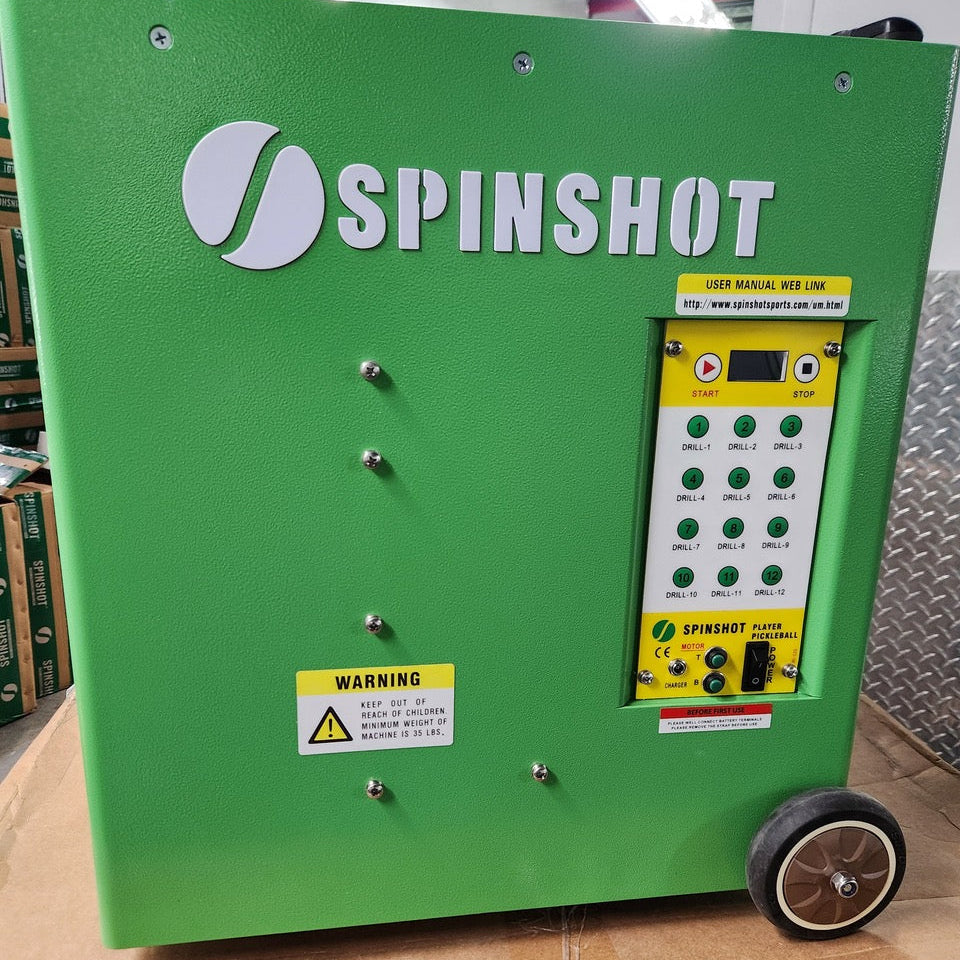 Demo Spinshot Player Pickleball Machine – Spinshot Sports UK
