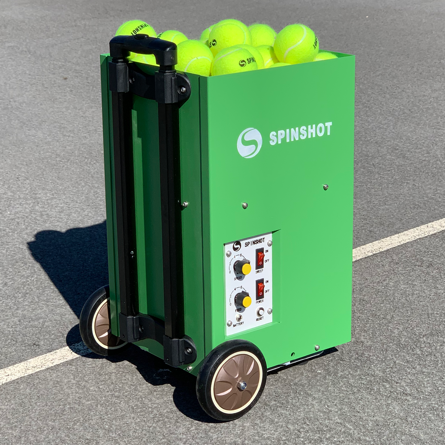 Spinshot Lite Tennis Ball Machine - Spinshot Sports UK