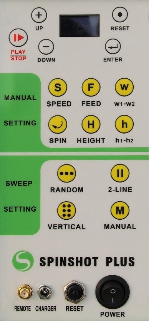 Spinshot Plus Tennis Ball Machine - Spinshot Sports UK